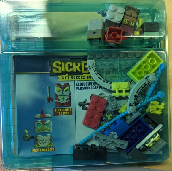 Sick Bricks | Toys | Sick Bricks The 3in Power Up Playset | Poshmark